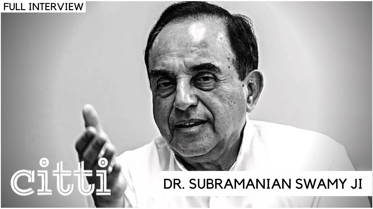 Dr. Subramanian Swamy's full talk with Major Gaurav Arya & Neha Joshi [Archives] - YouTube