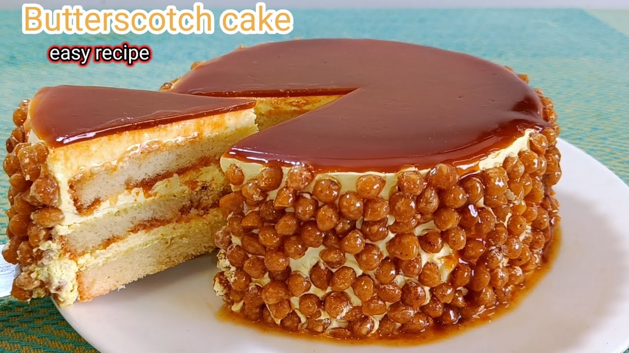 Decadent Butterscotch Cake - A Heavenly Dessert Delight! - YouTube