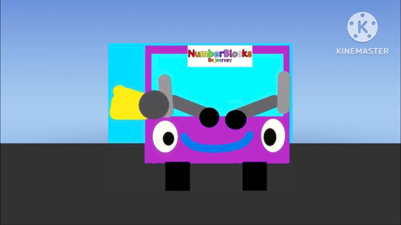 numberblocks wheels on the bus - YouTube