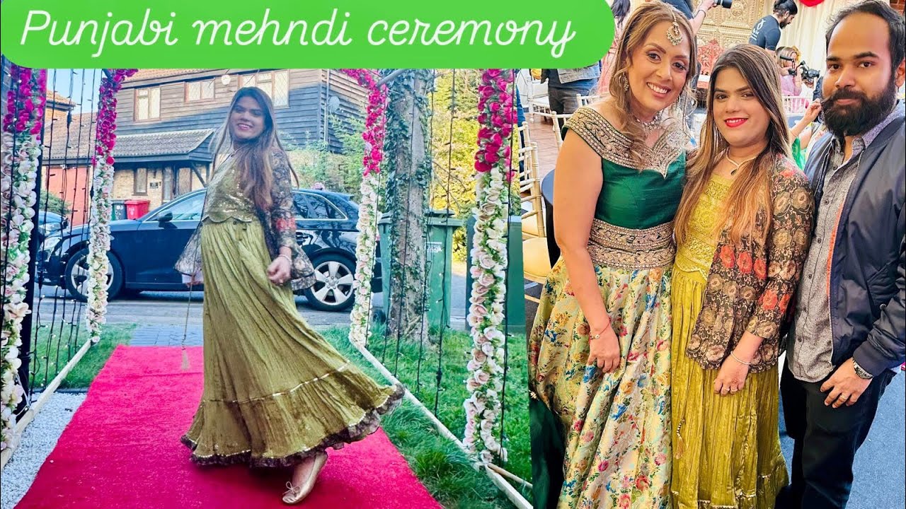 Wedding preparations | Mehndi Ceremony in London | Punjabi - YouTube