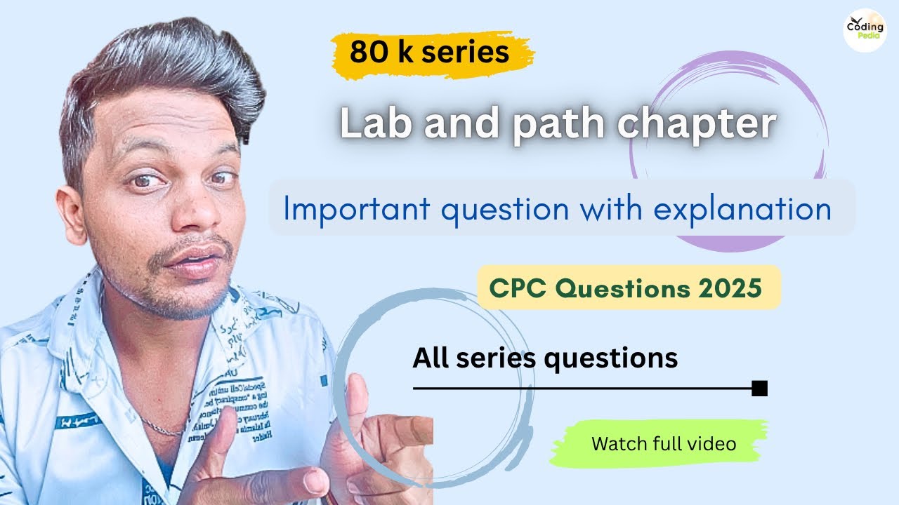 CPC exam 2025 ll Lab and path chapter questions with full explanation # ...