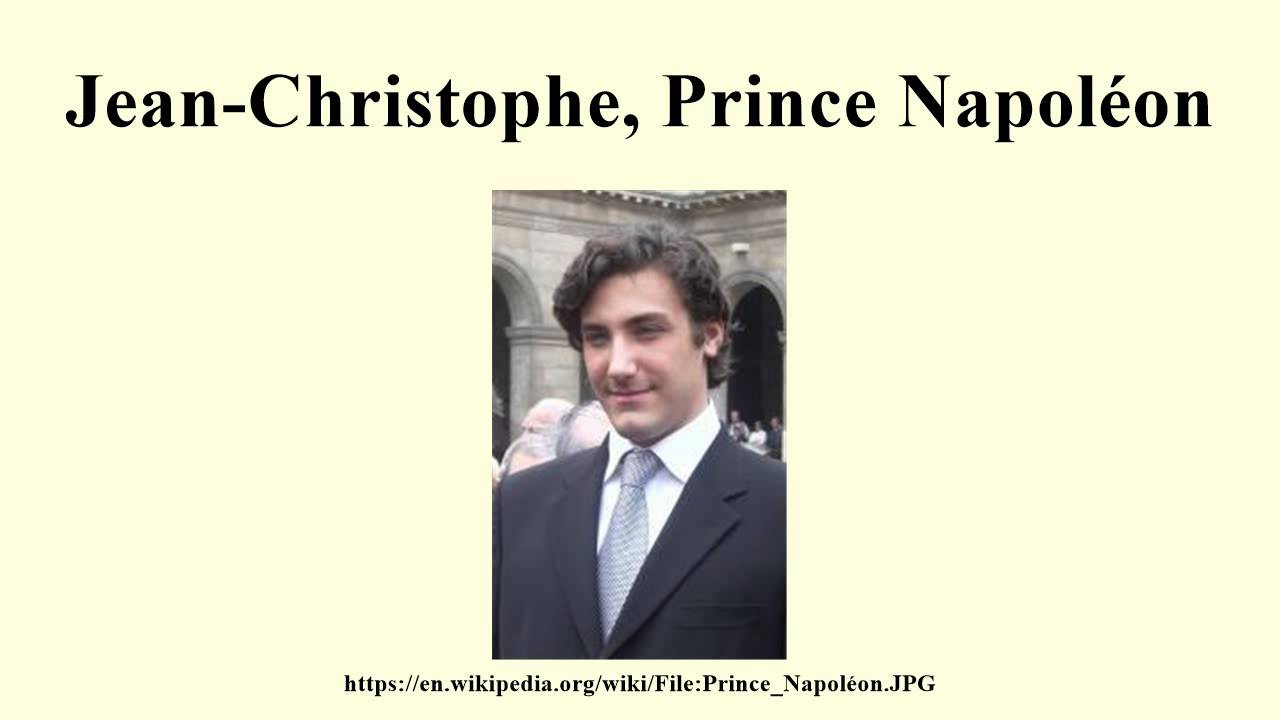 Jean-Christophe, Prince Napoléon - YouTube