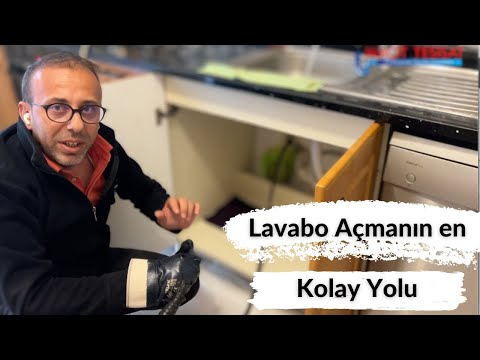 Tıkanmış Lavabo Açma Yöntemi! Bildiğin bütün yöntemleri unut