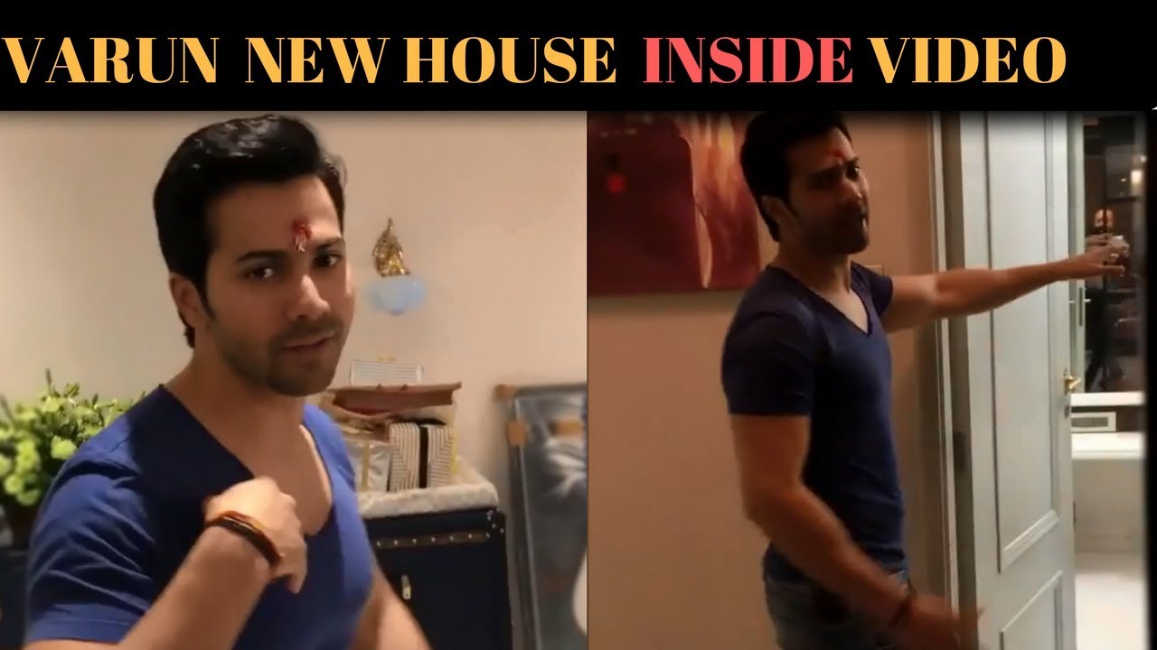 varun Dhawan's New House Inside Video | celebrity homes - YouTube