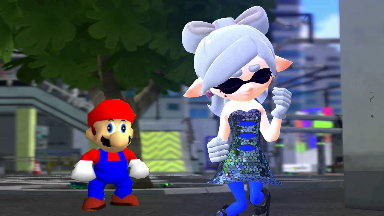 Mario Interrupts the Marie Dance (Skit for TheAwesomeMario) - YouTube