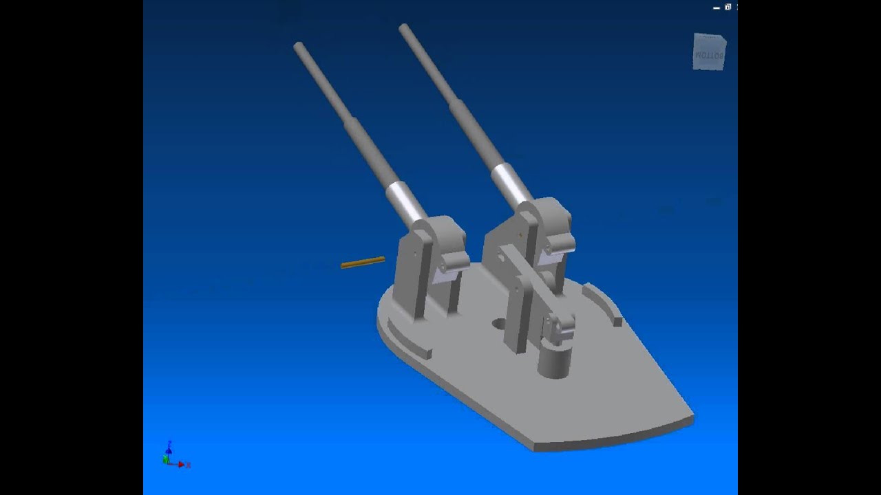 6 inch turret mechanism build - YouTube