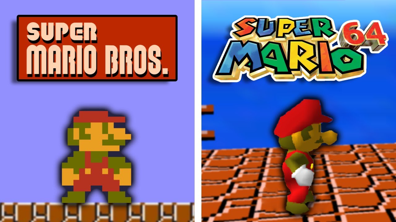 Original Mario Levels remade in Super Mario 64! (Mario Builder 64 ...