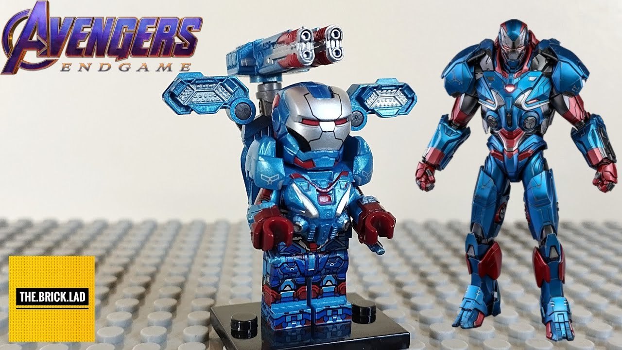 LEGO Iron Patriot WM792-A Quick Look Lego War Machine #lego #marvel # ...