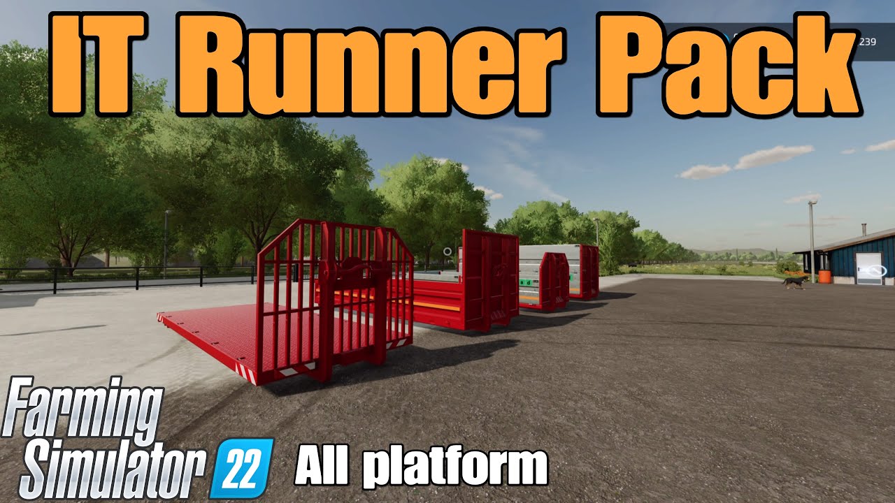 IT Runner Pack / mod for all platforms on FS22 - YouTube