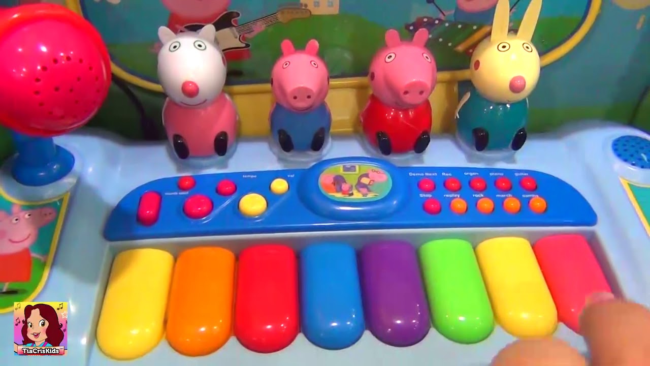 PIANO DA PEPPA PIG #peppapig #PeppaPigtoys - YouTube