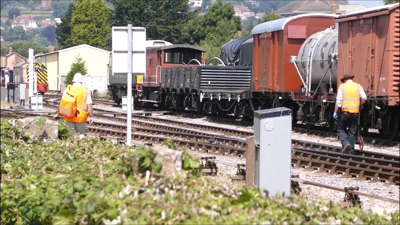 WSRS MINEHEAD LEVEL CROSSING IS IN THE NEWS AGAIN - YouTube