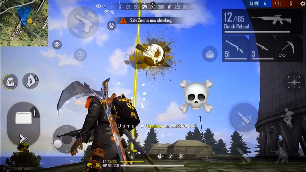 Highlights Free fire Only Headshots - YouTube