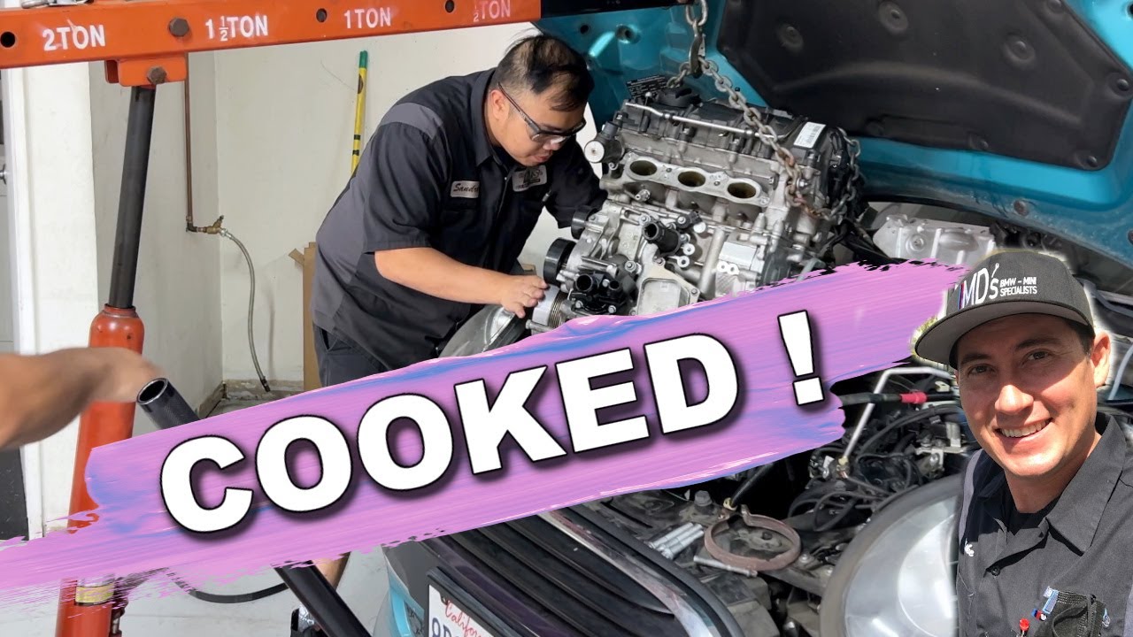 Engine Replacement After Catastrophic Oil Loss - YouTube