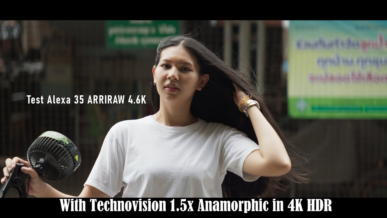 Test Alexa 35 4.6K ARRIRAW with Technovision 1 5x Anamorphic in 4K HDR ...