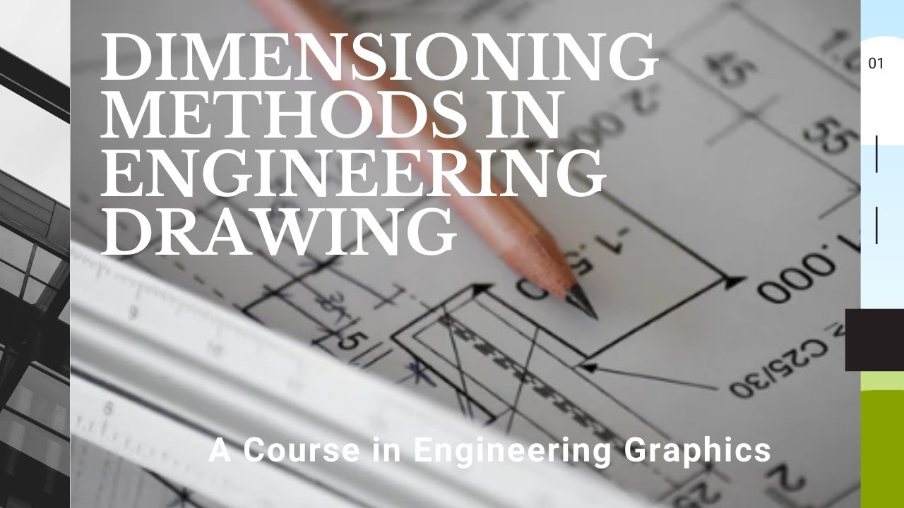 Dimensioning Methods in Engineering Graphics - YouTube