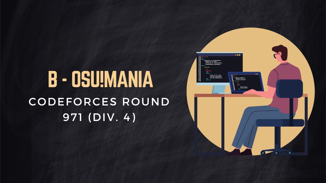 B Osumania Codeforces Round 971 Div 4 Codeforces Problem 1078