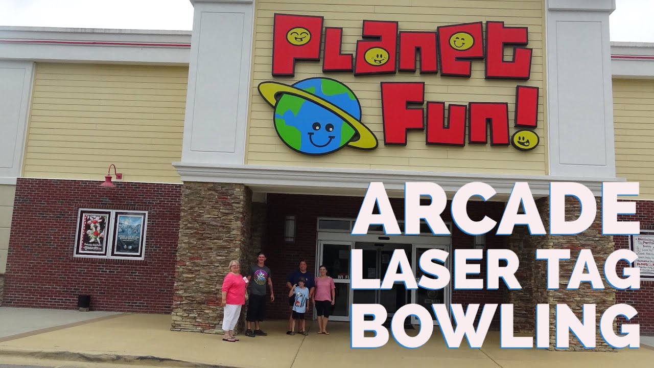 Laser Tag, Bowling, Games and Bumper Cars at Planet Fun - YouTube