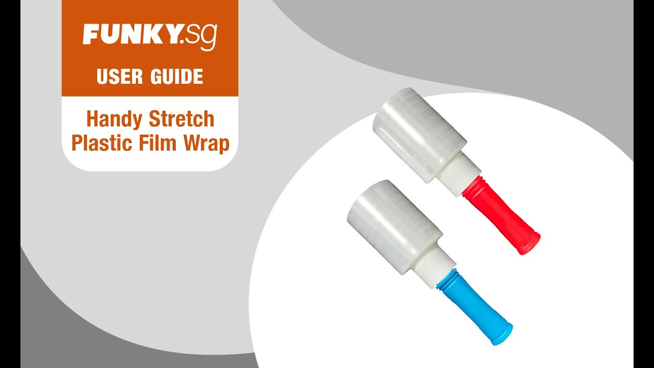 Handy Stretch Plastic Film Wrap - YouTube