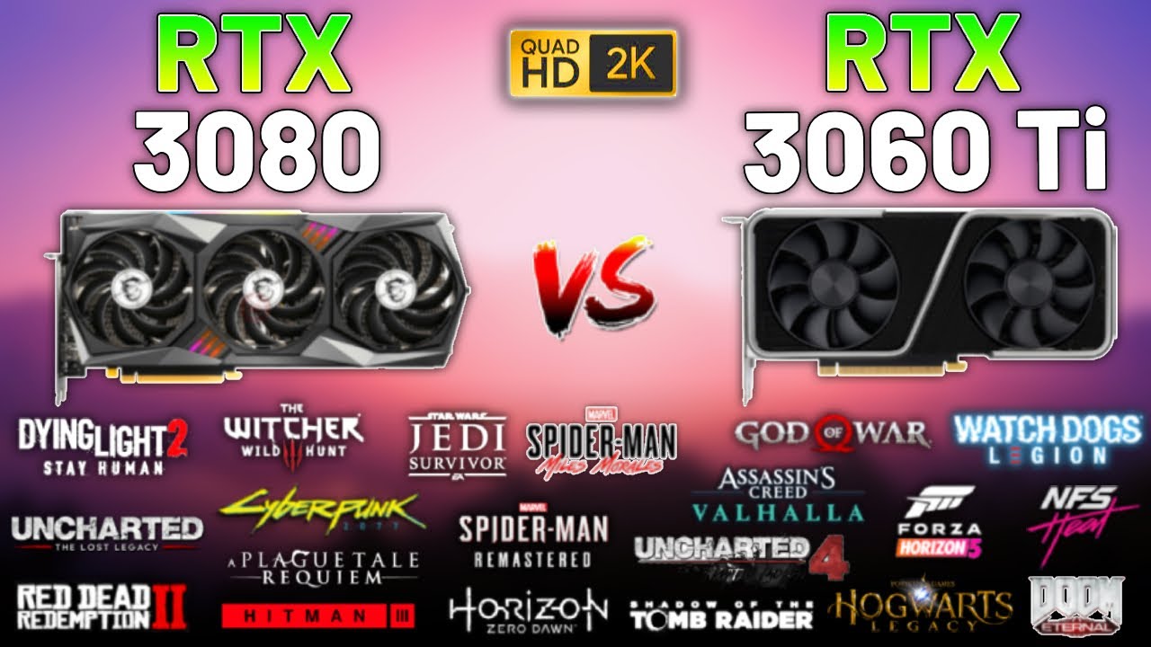RTX 3080 vs. RTX 3060 Ti in 2023 (Test in 20 Games) 1440p - YouTube