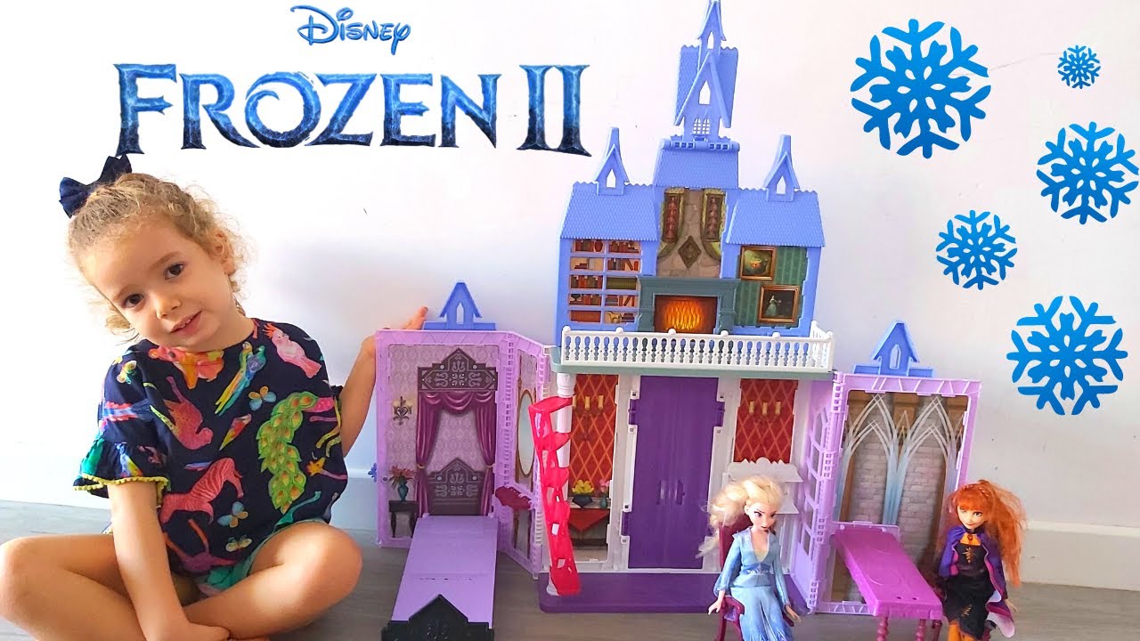 CASTILLO DE FROZEN 2 Unboxing - YouTube