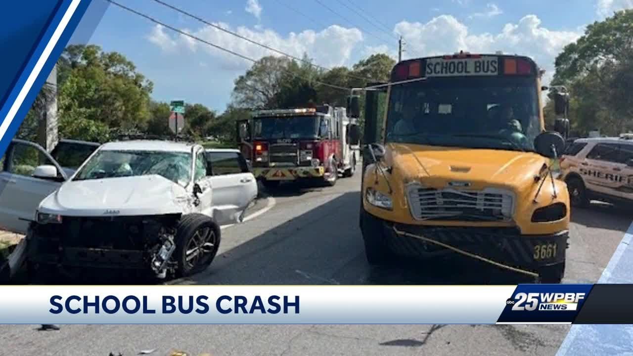 Residents concerned about dangerous intersection after school bus crash ...