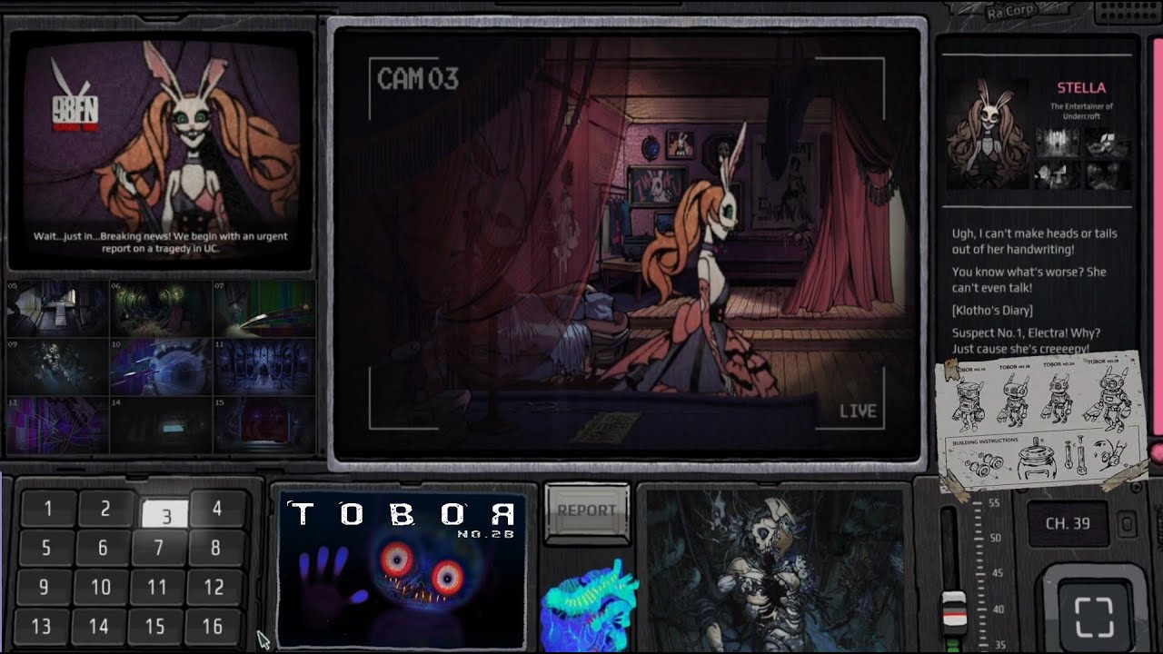 Tobor Demo Gameplay Indie Game like Do Not Feed The Monkey where you ...