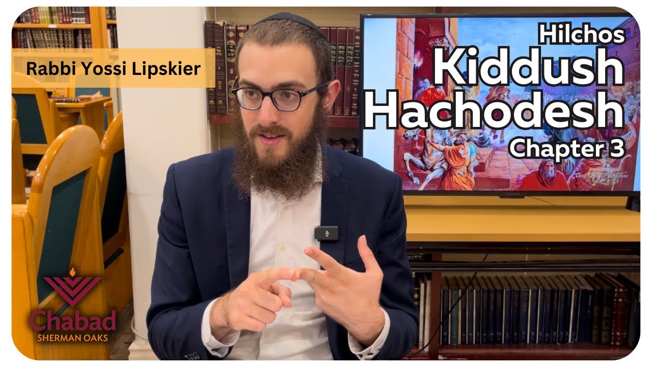 Rambam Hilchos Kiddush Hachodesh Chapter 3 • Rabbi Yossi Lipskier - YouTube