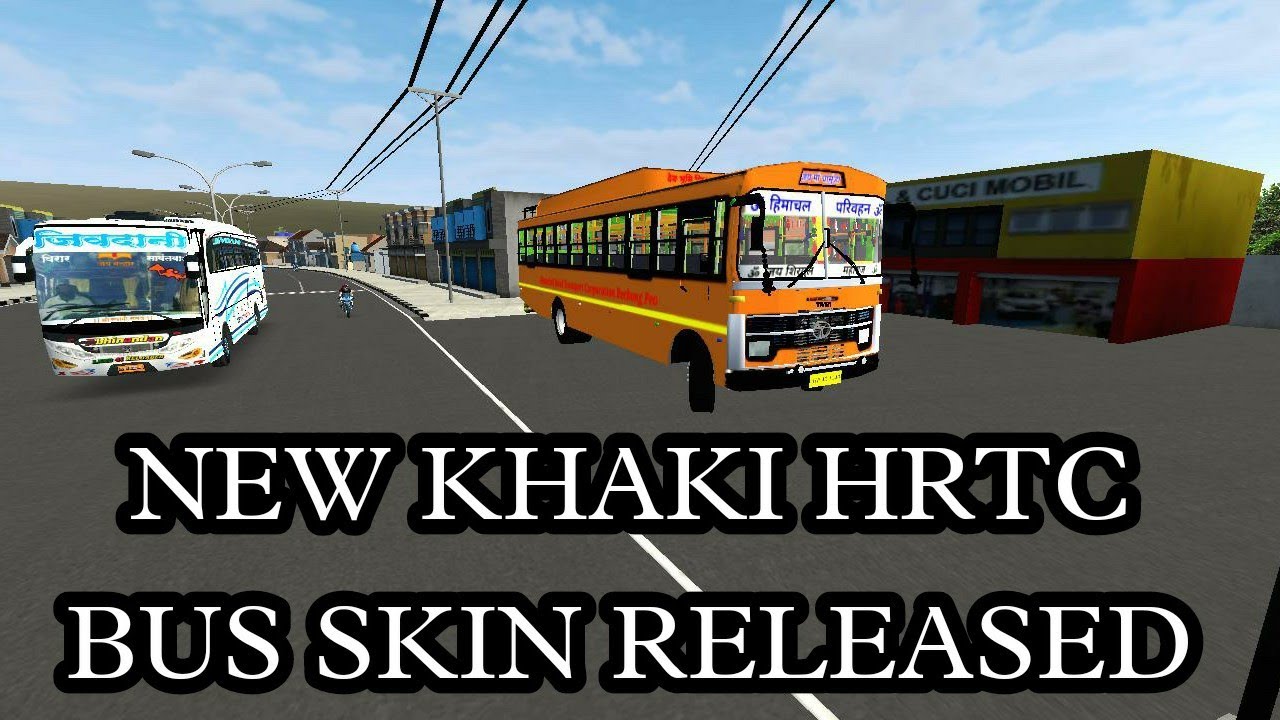 NEW KHAKI HRTC BUS SKIN RELEASED (LINK IN DESCRIPTION) - YouTube