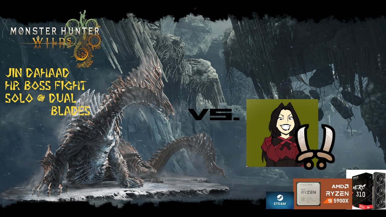 Monster Hunter Wilds [PC] - HR JIN DAHAAD BOSS FIGHT- DUAL BLADE SOLO ...