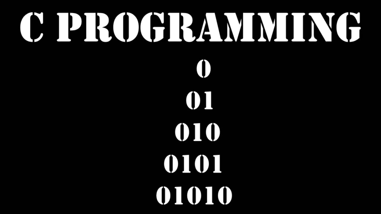 C Program To Print Pyramid 0 1 YouTube C Program To Print Pyramid 0 1 YouTube