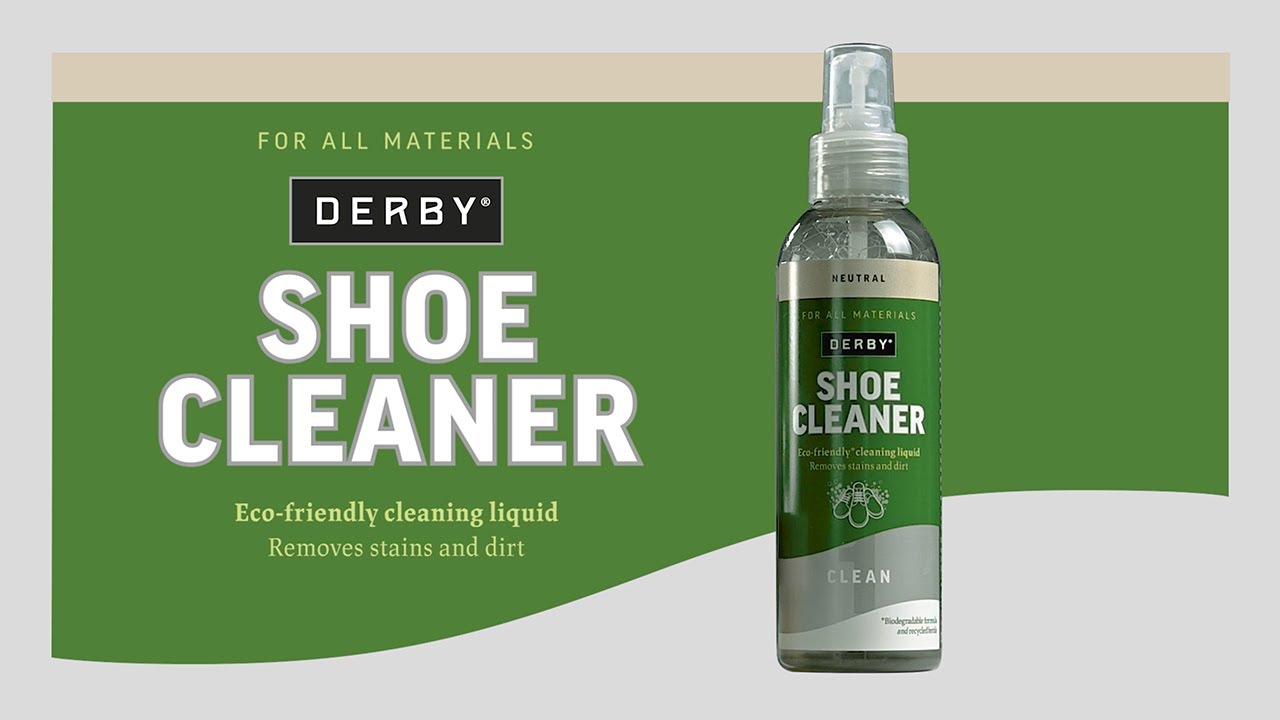 How to clean your shoes with Derby Shoe Cleaner - YouTube