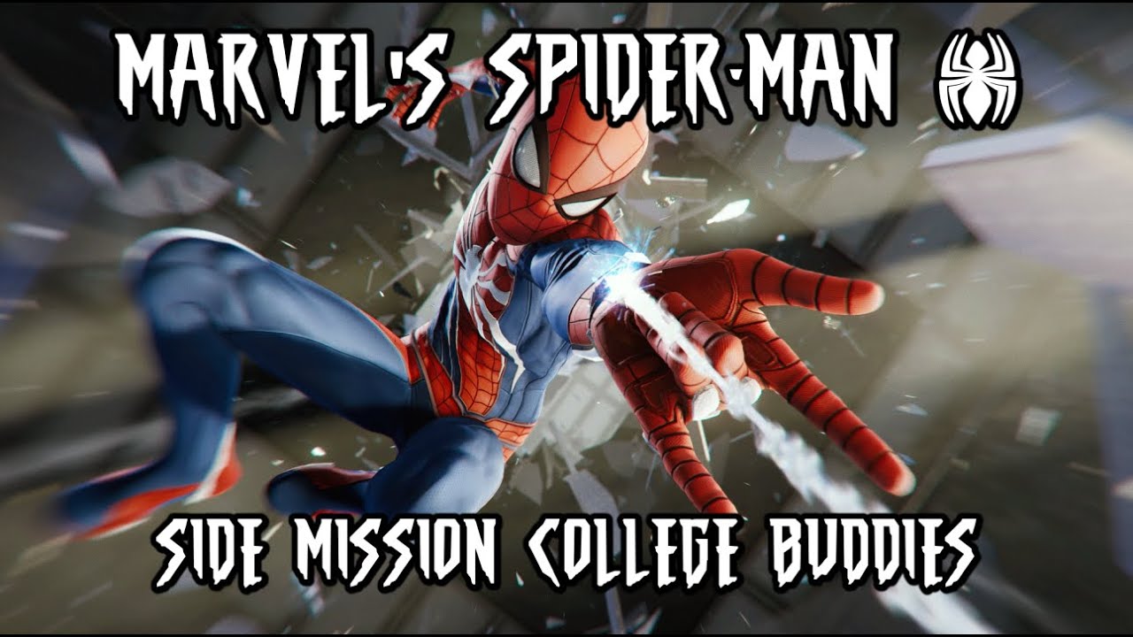 Marvel s Spider Man Side Mission College Buddies PS4 YouTube marvel-s-spider-man-side-mission-college-buddies-ps4-youtube
