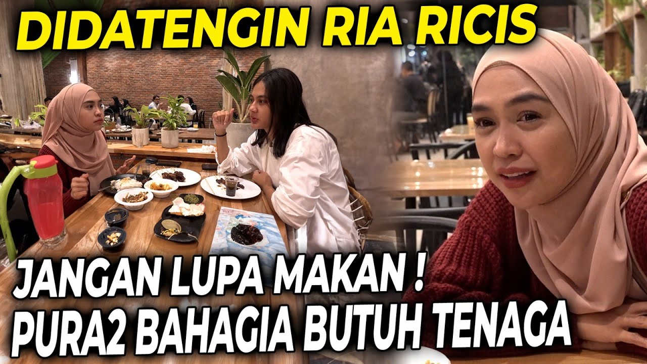 RIA RICIS GAK MAU KURUS KARENA DIET. MAKAN BANYAK DI RESTO BARU - YouTube