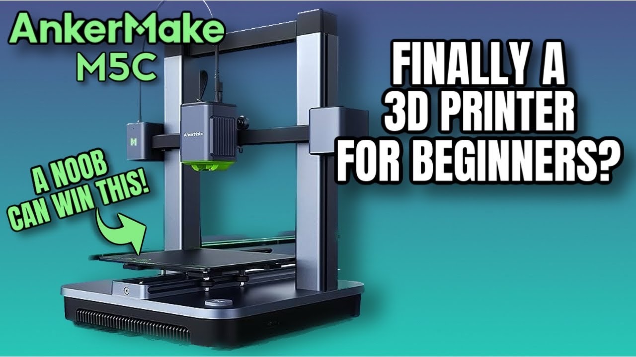 ANKERMAKE M5C 3D PRINTER FOR BEGINNERS YouTube ankermake-m5c-3d-printer-for-beginners-youtube