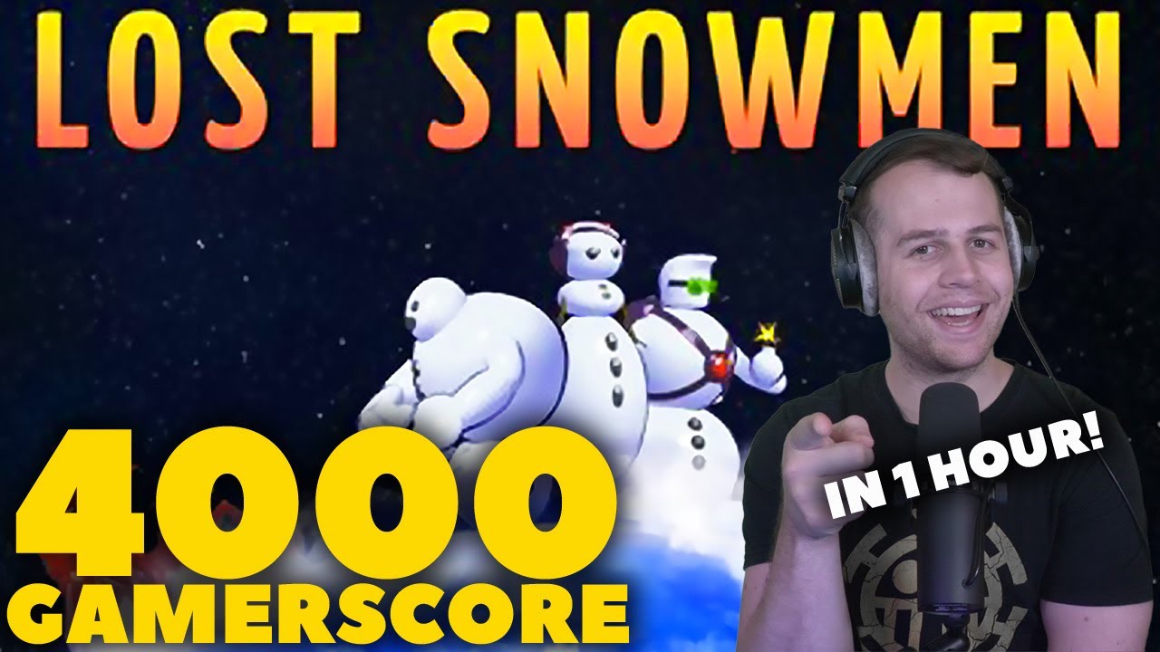 Unlocking ALL achievements in Lost Snowmen - 1000 Gamerscore in 60 mins ...