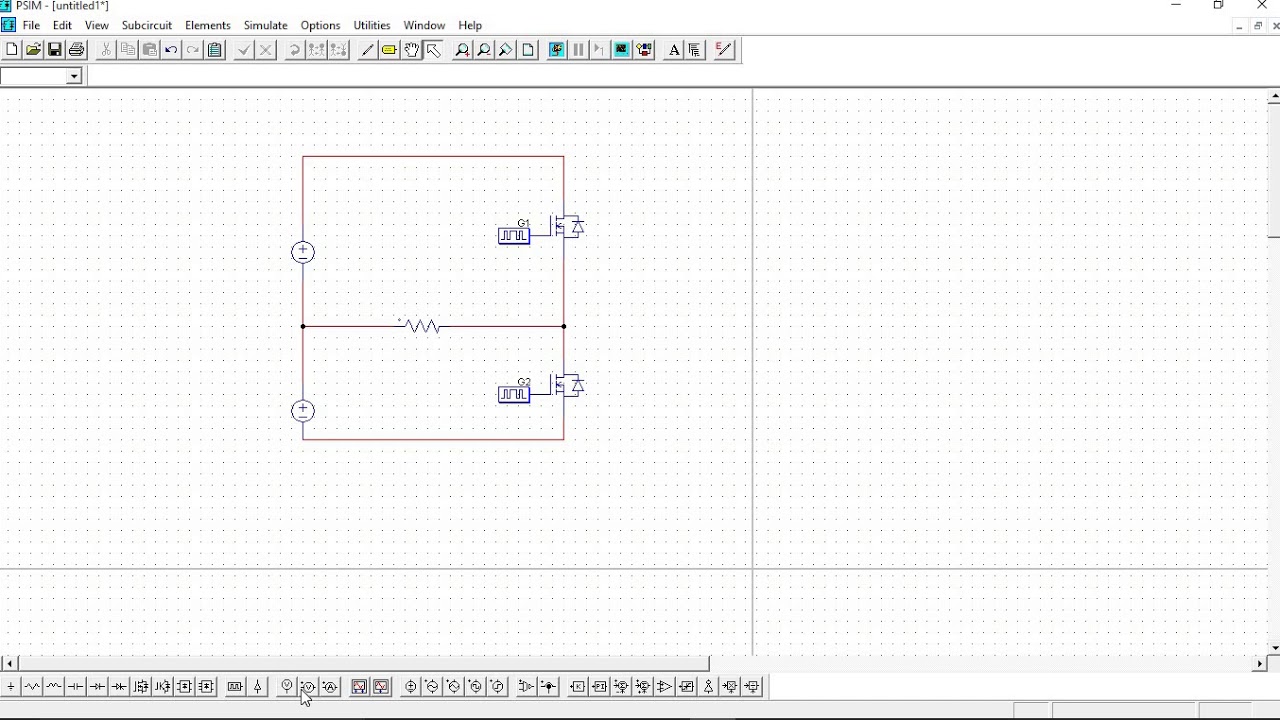 Tutorial 4 Single phase Half bridge Inverter - YouTube