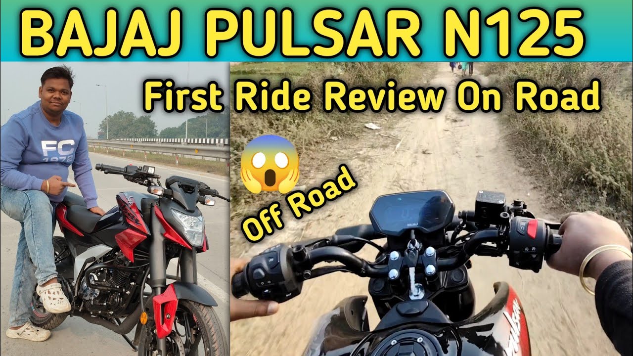 Bajaj Pulsar N125 First Ride Review On Road | mileage test | Off Road ...