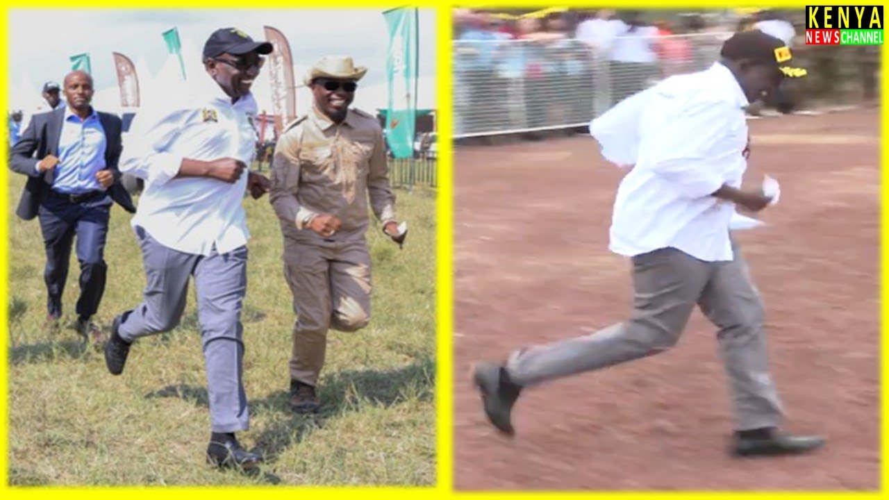 KALENJIN ORIGINAL! SEE HOW RUTO OUTSHINED EVERYONE IN RUNNING DURING ...