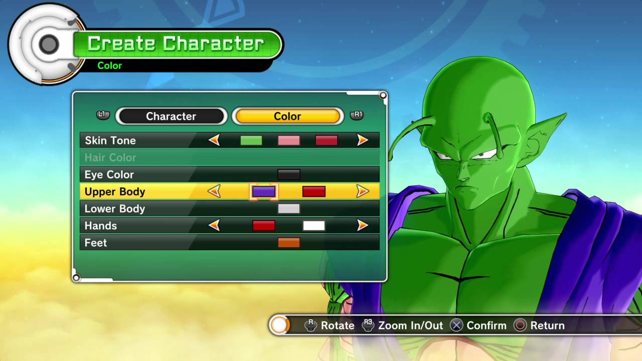 Dragon Ball Xenoverse: How to create Gast Carolh - YouTube