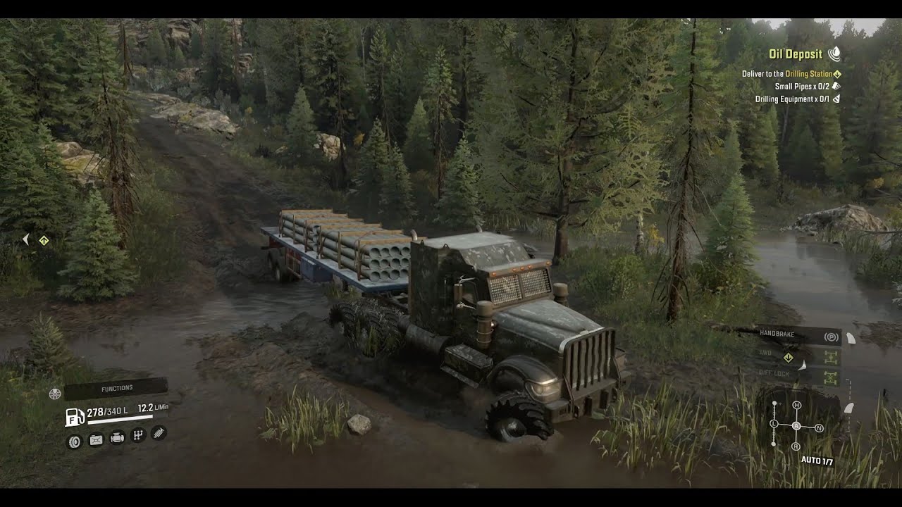 Snow Runner - Season 10 - Oil Deposit - YouTube