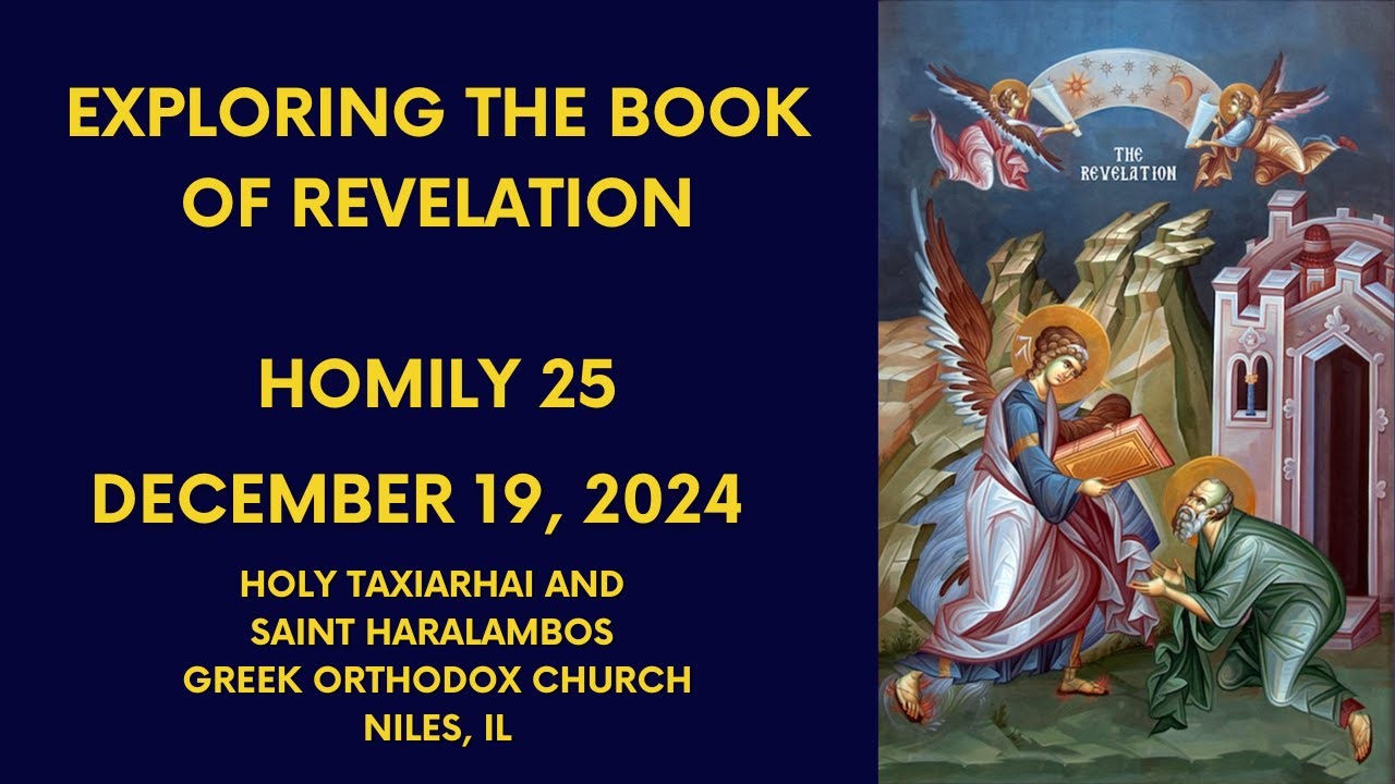 Exploring the Book of Revelation - Homily 25 - December 19, 2024 - YouTube