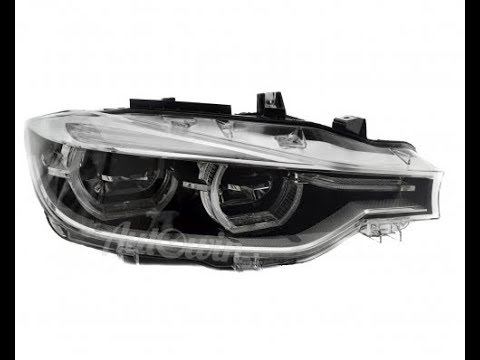 BMW 3 Series F30 / F31 LCI FULL LED HEADLIGHT RIGHT SIDE ORIGINAL ...