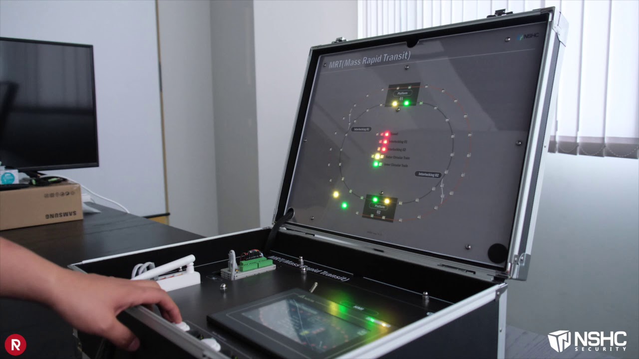 [NSHC] mini ICS testbed V2.0 RED ALERT - YouTube
