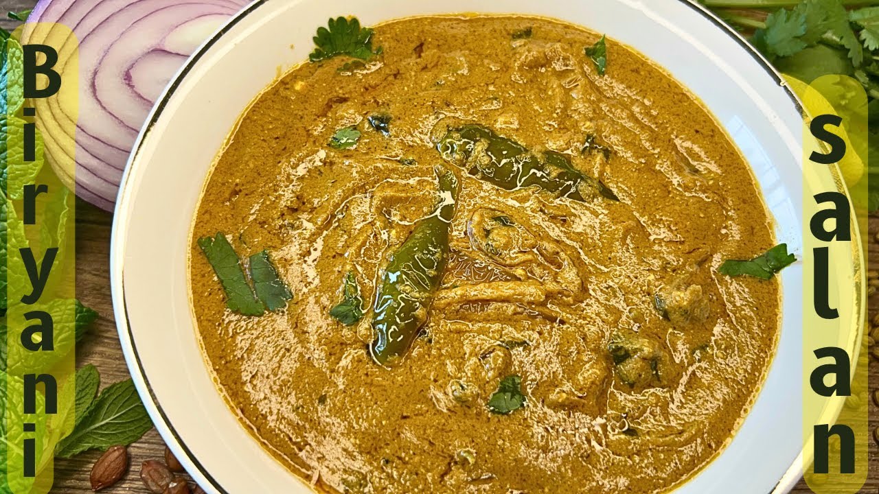 Biryani Gravy | Restaurant Style Biryani Curry | Biryani Salan ...