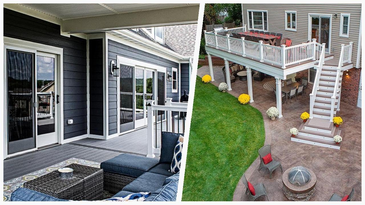 75 Large Traditional Deck Design Ideas You'll Love 😊 - YouTube