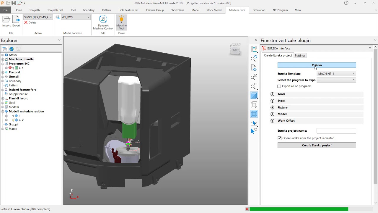 AMG-Code - Interface avec Powermill - YouTube