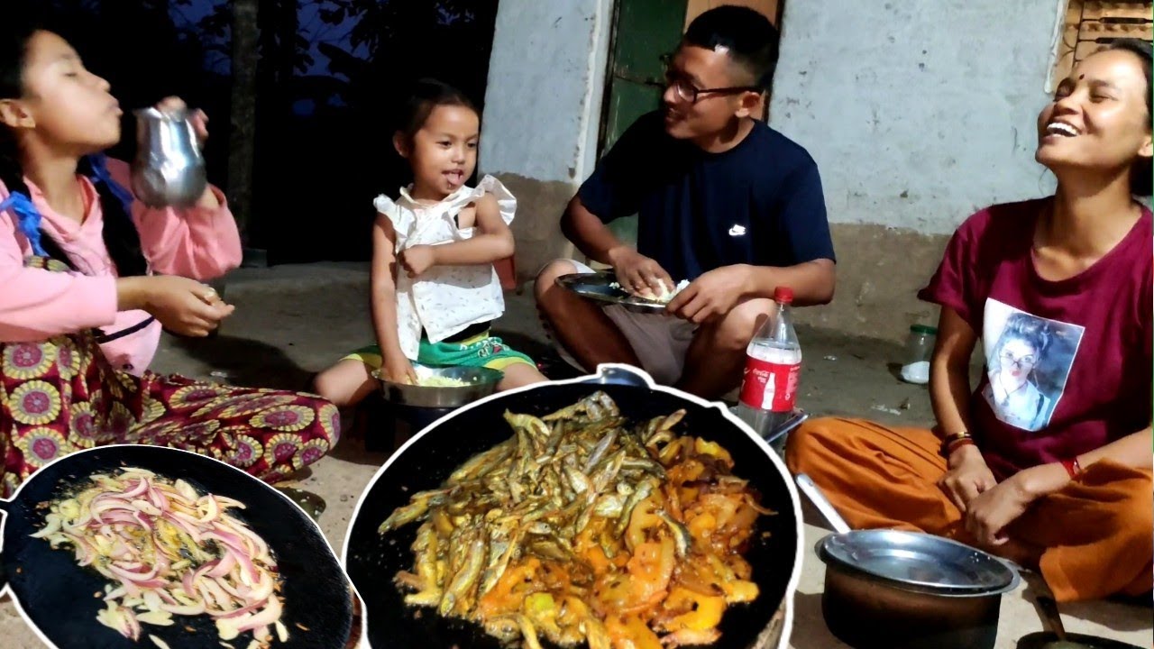 Sidra Machha Gundruk jhol | Nepali Village Food Sidra Machha Gundruk ...