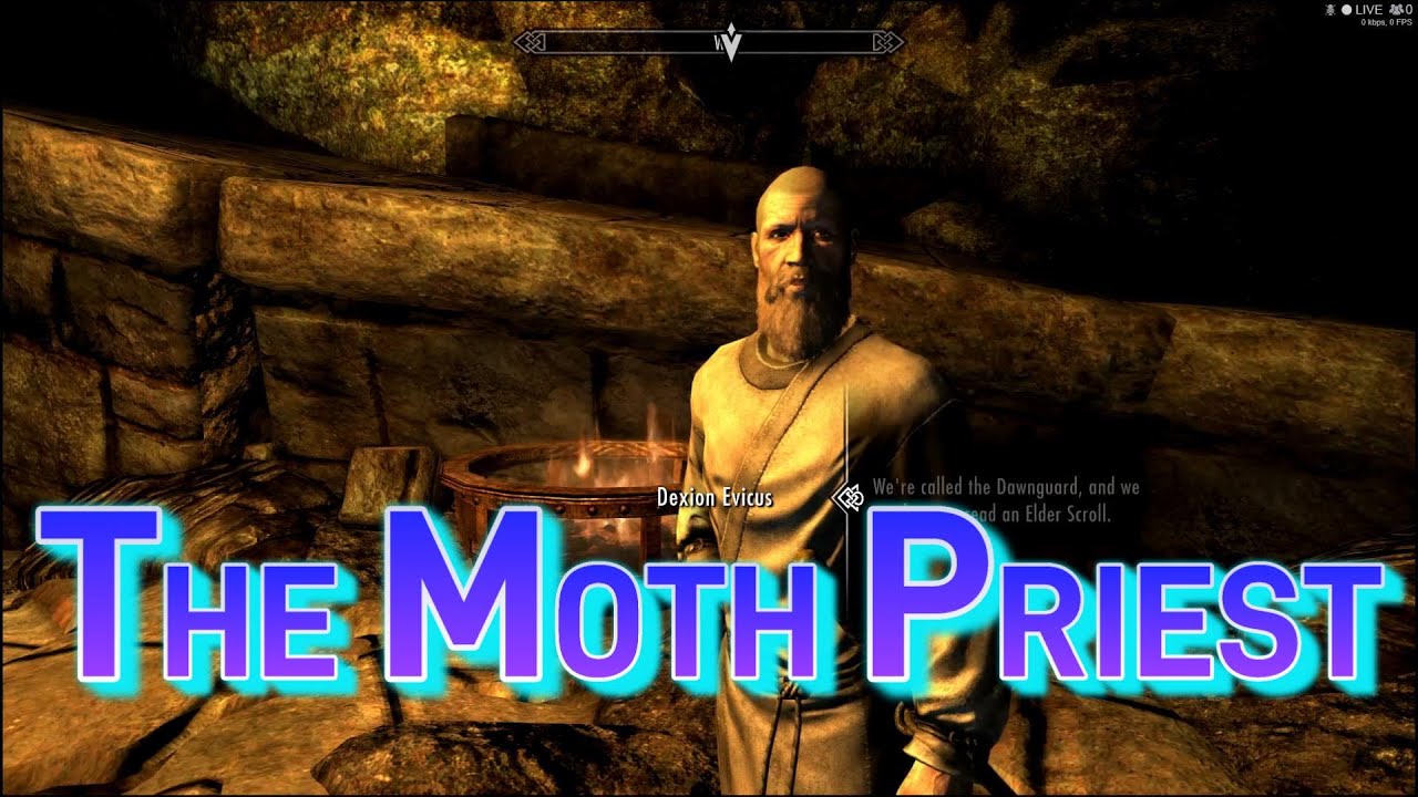 LIVE STREAMING ELDER SCROLLS V: SKYRIM SPECIAL EDITION - FOUND THE MOTH ...