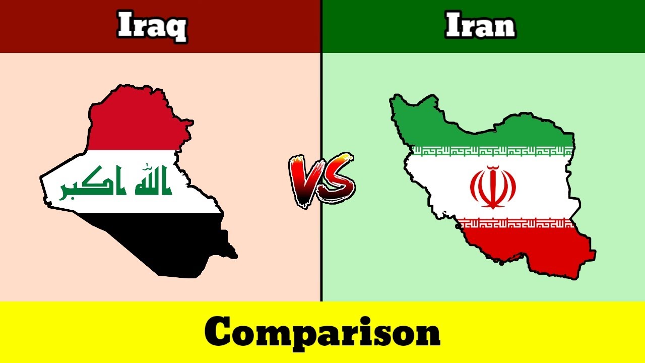 Let's Compare Iraq VS Iran | Country Comparison | Data Duck - YouTube