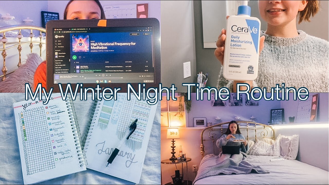 My Winter Night Time Routine - YouTube